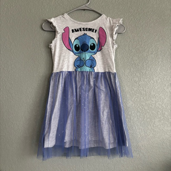 Disney | Dresses | Disney Stitch Girls 78 Dress | Poshmark